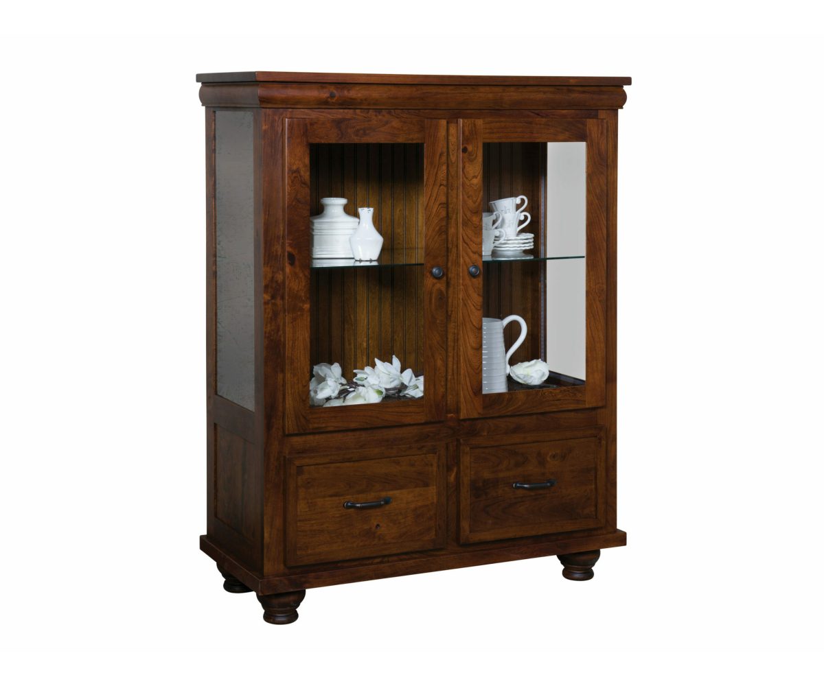 Heirloom Mini Hutch - Black Carriage Furniture